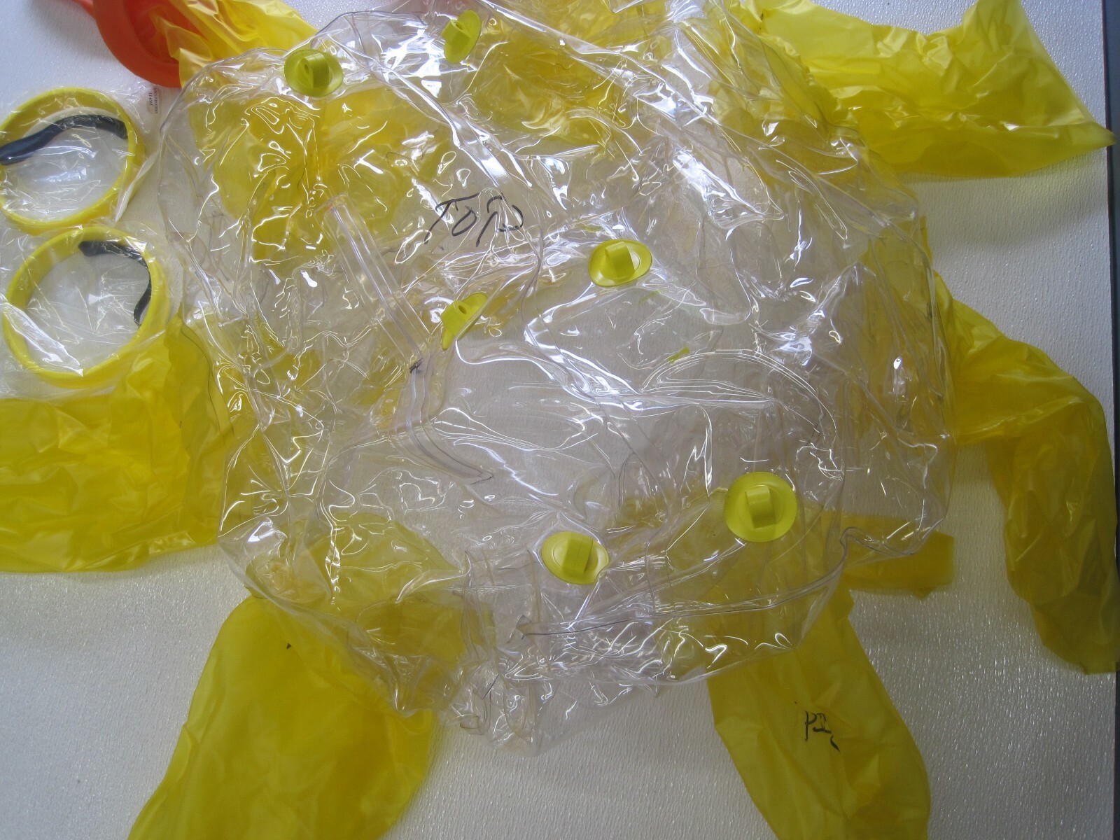 Lancs Industries Containment Glove Bag Contamination Abatement Safety ...