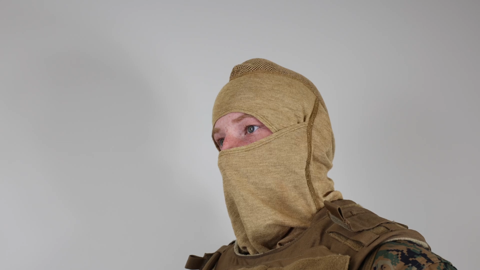 NEW USMC Coyote FROG Balaclava Protective Face Shield Mask Fire ...