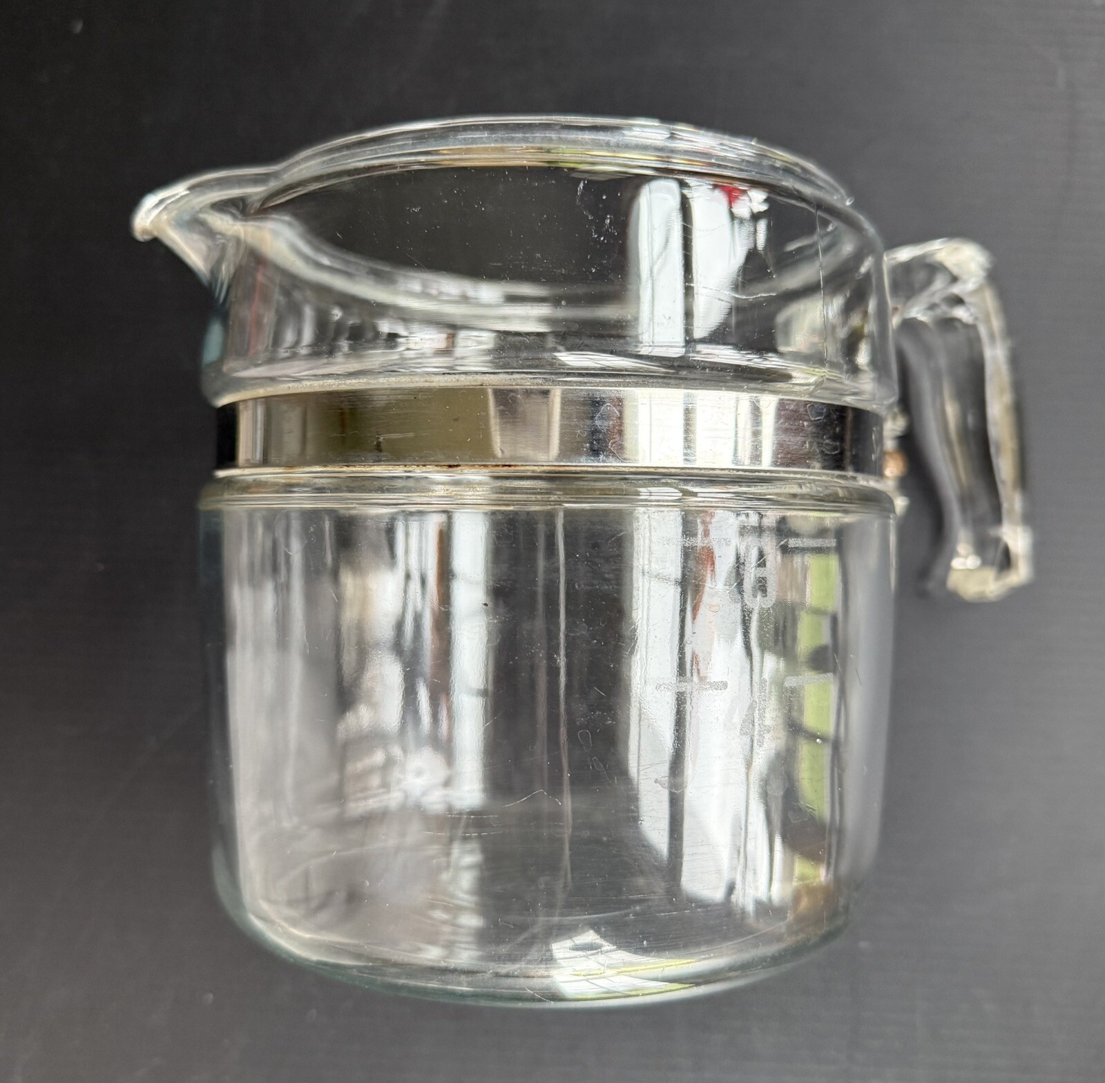 VINTAGE PYREX 6 CUP GLASS COFFEE POT FOR PARTS LID & POT ONLY 7756 | eBay