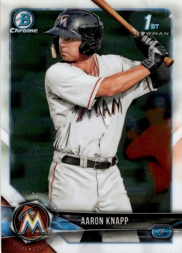2018 Bowman #BCP5 Aaron Knapp Chrome Prospects Great Card! | eBay