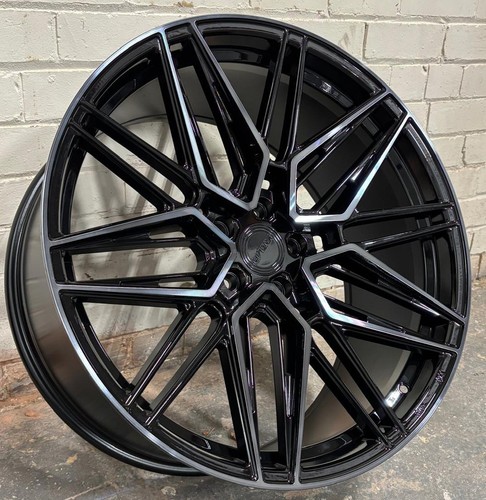 22" MERCEDES EQS SUV X296 RIVIERA RF10 FLOW FORMED DUAL BLACK 10.5J ...