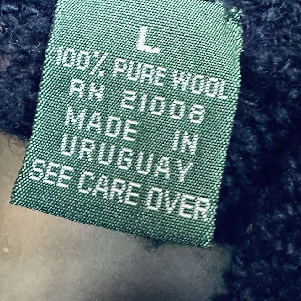 Vtg Wool Cardigan Sweater 80s 90s Grandpa Plaid izod Large Men’s | eBay UK