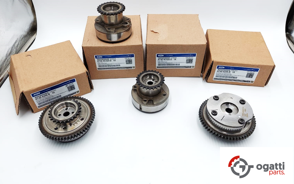 NEW OEM ENGINE SPROCKET PHASER 4 PIECES 3.5L DOHC VCT F-150 EXPLORER ...