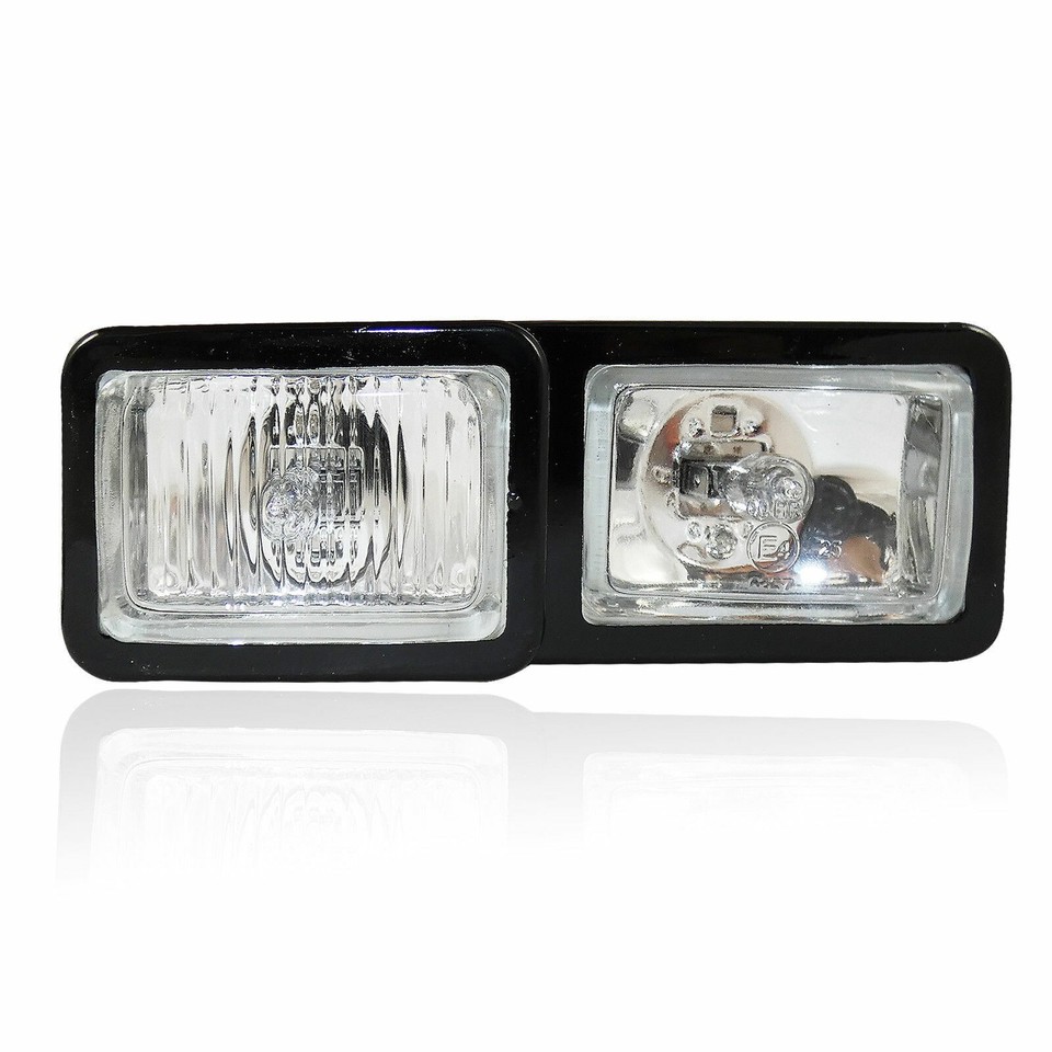 2x Universal Front Fog Spot Lights Car Van Pickup 12v H3 55w Truck Box ...