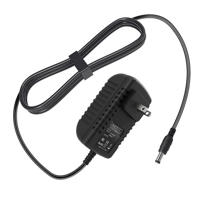 9V DC 2A Adapter Center Negative Tip 5.5mm Power Supply for Guitar ...
