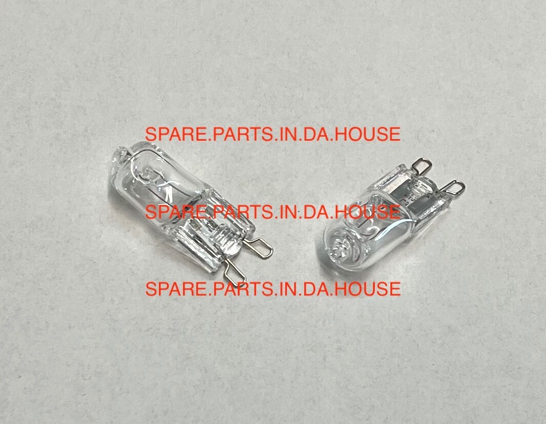 2x Westinghouse 914 Stove Oven Halogen Lamp Light Bulb Globe WFE914SA ...