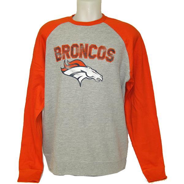 New NFL Men's Denver Broncos Sweatshirt Medium-XL Football Team Apparel ...
