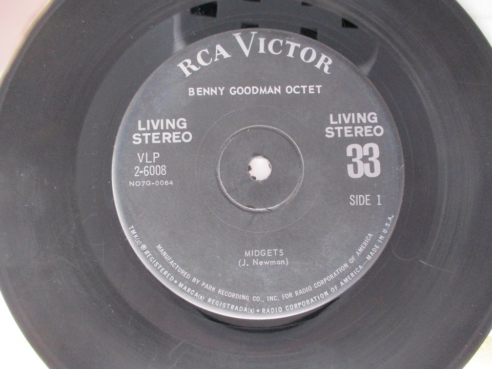 Benny Goodman Octet Midgets / Titter Pipes Feathers 33 RCA Victor | eBay