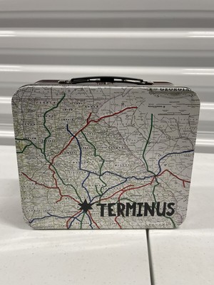 The Walking Dead TERMINUS Tin Metal Lunch Box NEW Supply Drop Exclusive ...