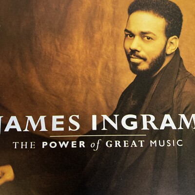 JAMES INGRAM CD: the power of GREAT MUSICM 1989 VGC+ !! - ZZZ | eBay