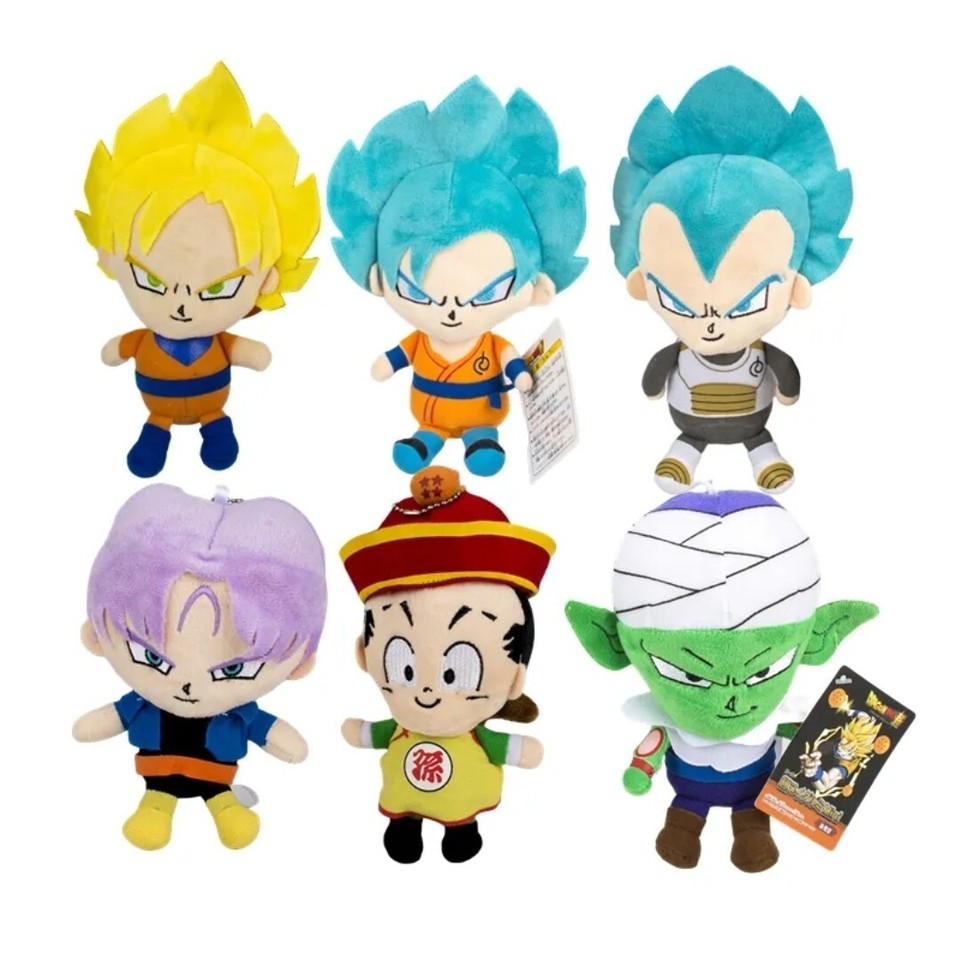 Dragon Ball Z Plush Vegeta Sayan Blue 20Cm Teddy Collection Manga Doll ...