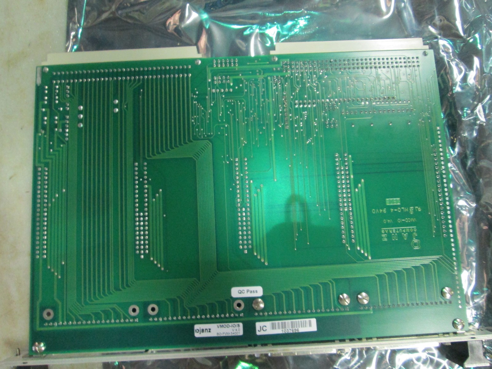 Janz PCB VME Series VMOD-IO VMOD-INC2 V4.1 BO-FMB-34012 6CH (Used) | eBay