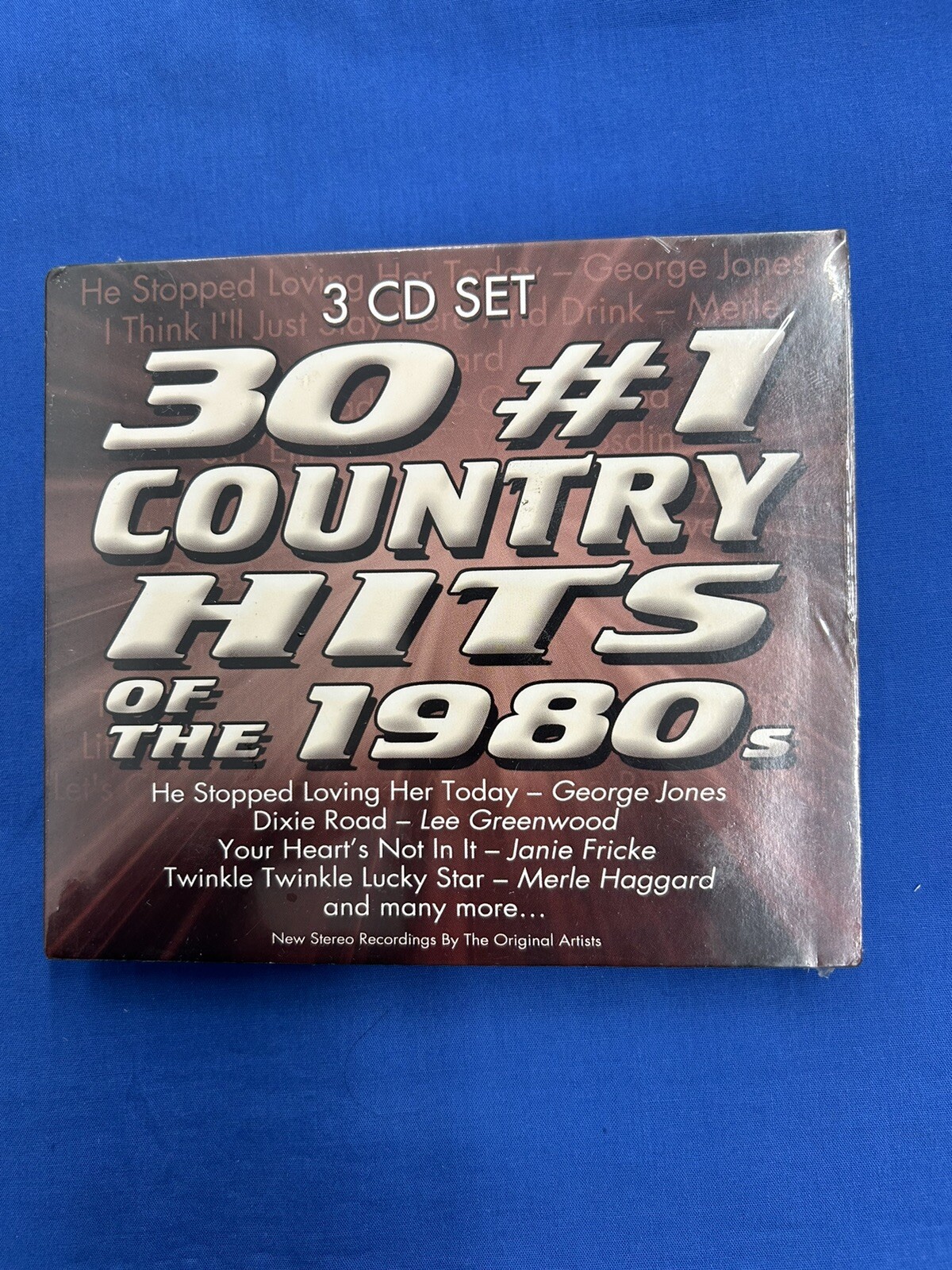 Various Artists: 30 Number #1 Country Hits of the 1980s 3 CD Set NEW ...