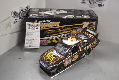 2009 David Ragan #6 UPS 1/24 Action NASCAR Diecast Autographed | eBay