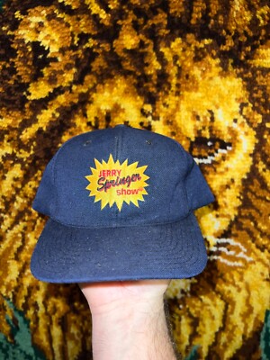 Vtg Jerry Springer Show Snapback Hat | eBay