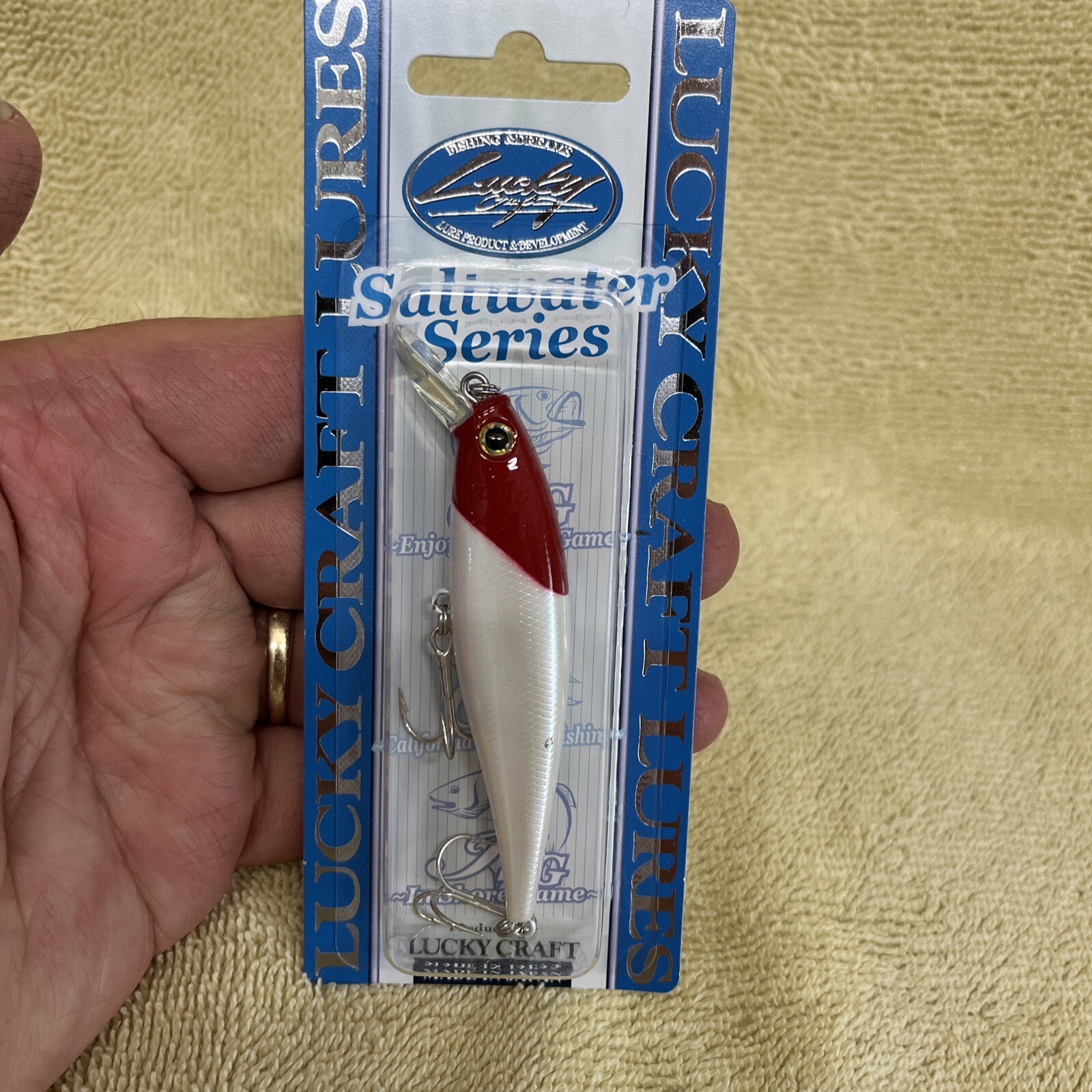 Lot Of 2 Lucky Craft Pointer 78 Saltwater Series, Red Head, 3” Long, 3/8oz, 5’ D | eBay