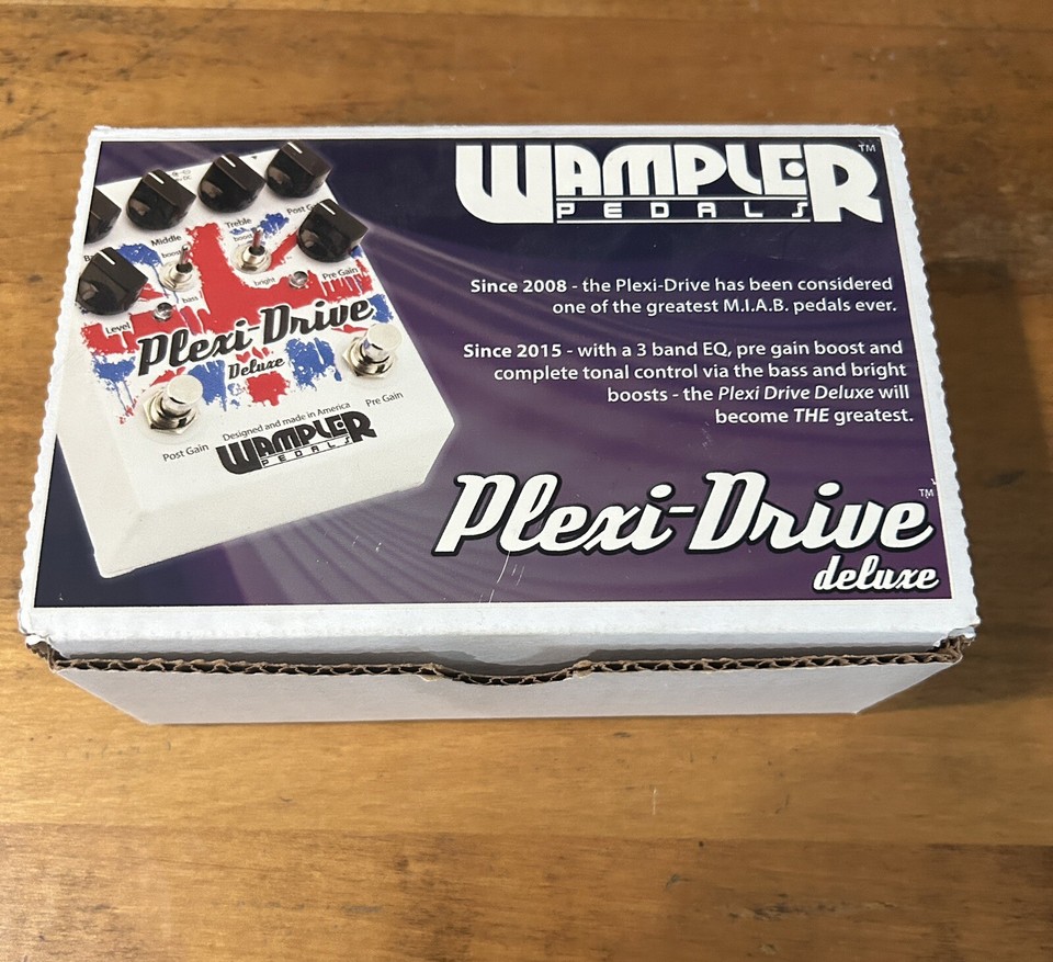 Wampler Plexi-Drive Deluxe Overdrive Pedal | GREAT condition!! | eBay