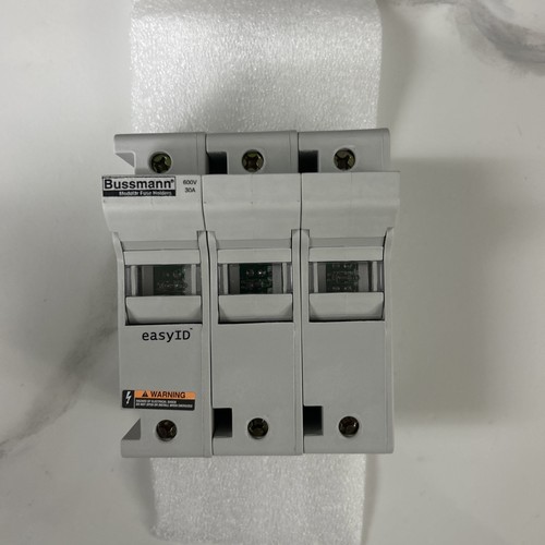 Eaton Bussmann Ch30j3i Fuse Holder, J Ul Class, 3 Poles, 0 To 30A Amp ...