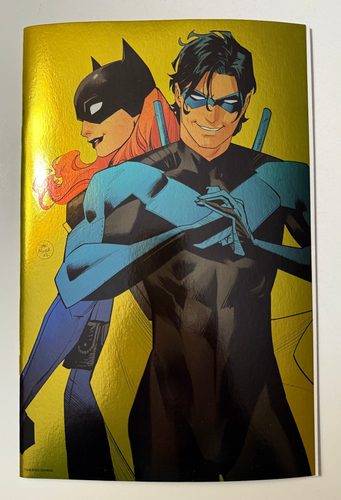 Nightwing #99 Dan Mora 1:25 FOIL virgin variant cover NM 2023 Tom ...