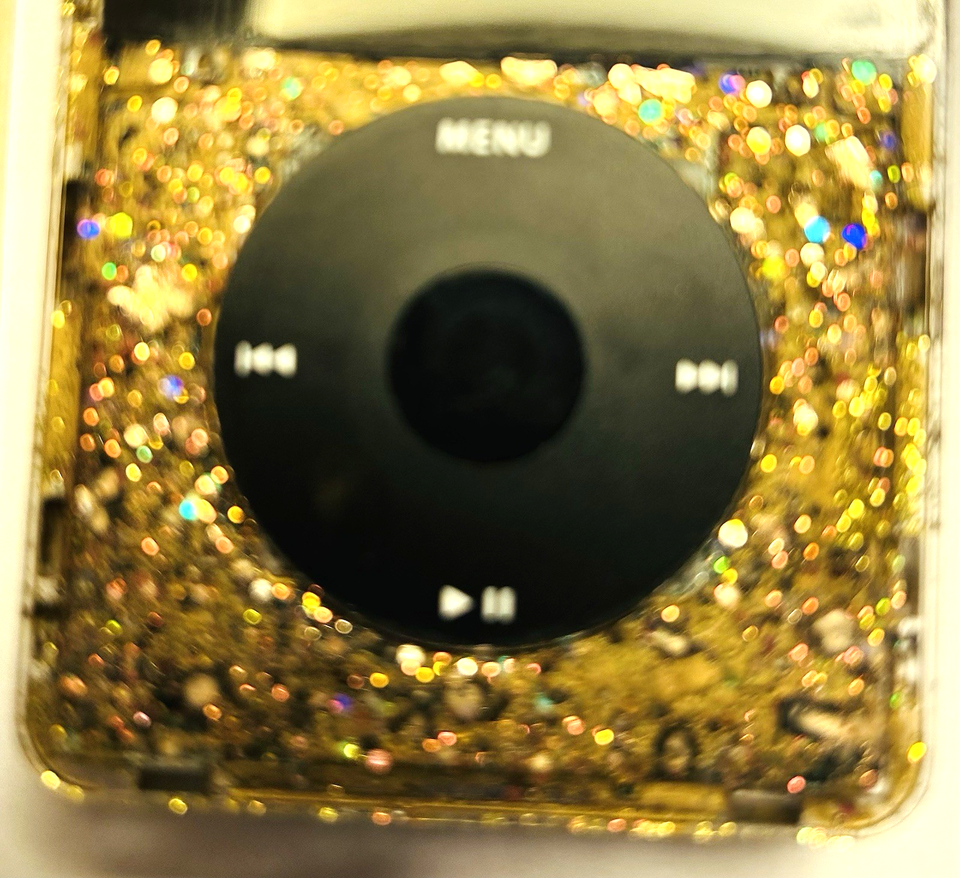 APPLE iPOD CLASSIC 7th Generation Atomic Gold Sparkler 256GB SSD Mega ...