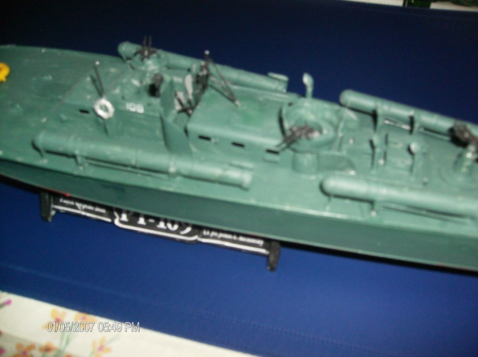 Torpedo boat PT109 built and painted | eBay UK
