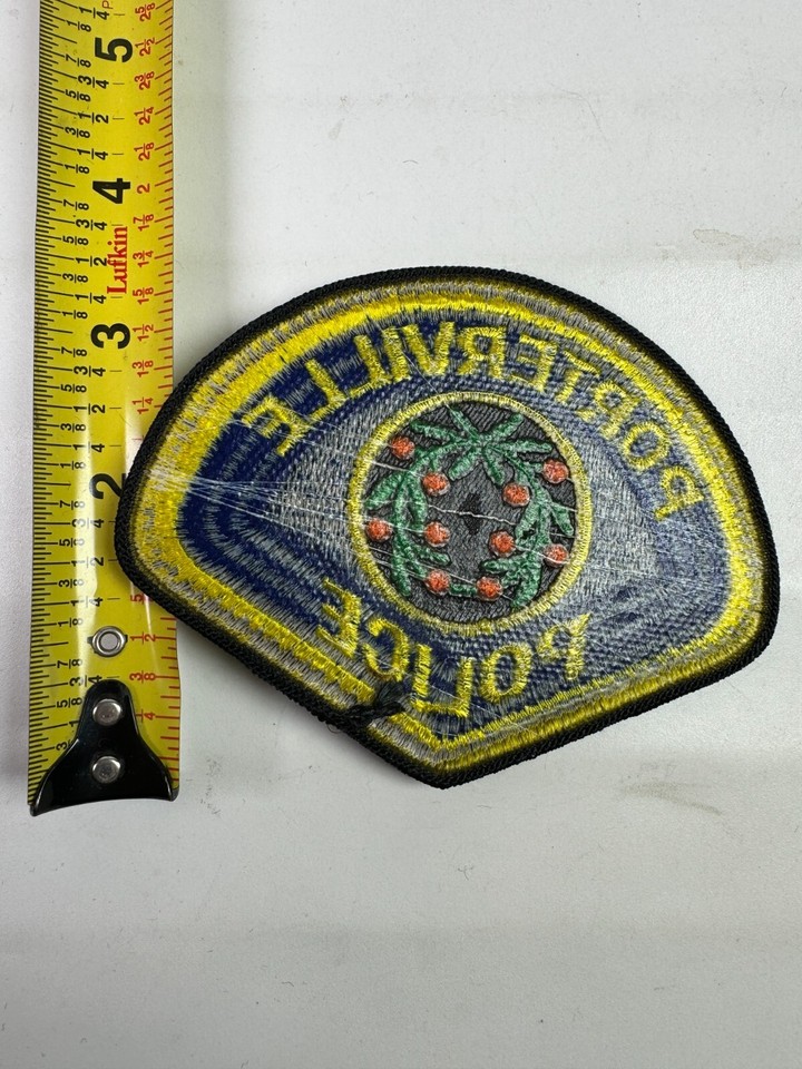 Porterville Police California CA Patch P6 | eBay