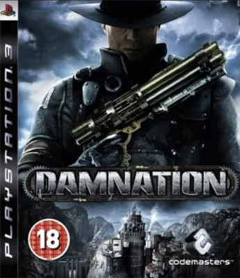 DAMNATION Original Release PS3 RE SEALED PAL Playstation 3 Rare title ...