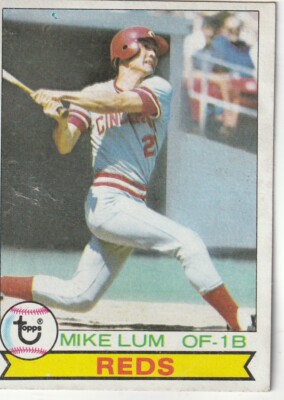 FREE SHIPPING-NRMINT-1979 Topps Mike Lum #556 REDS PLUS BONUS CARDS | eBay