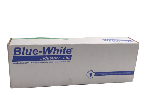 Blue-White F-300 Flowmeter F-30300P 45-240 GPM 3" Pipe | eBay