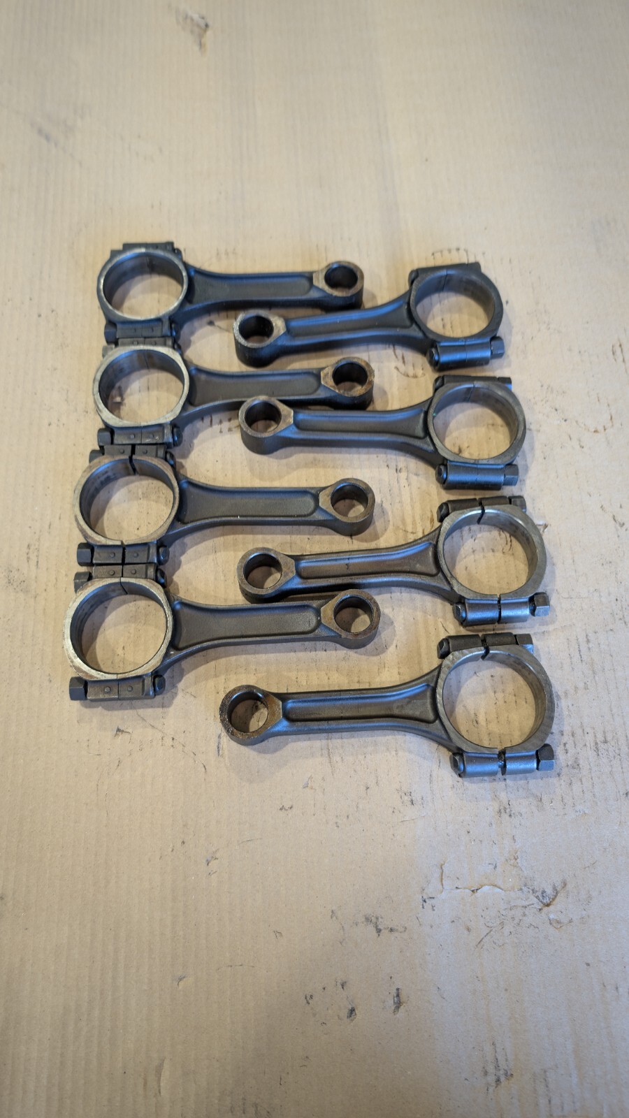 Chevy 5.7" powdered metal connecting rods, matched set of 8 | eBay