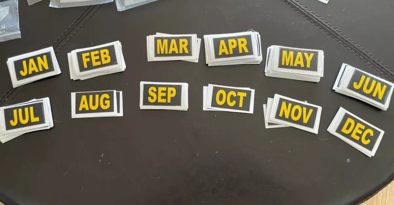 CA Legacy & YOM Plates DMV Stickers Black And Yellow | Multicolor ...