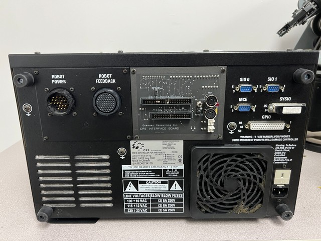 CRS C500C CONTROLLER FOR A465 ROBOTS SCORBOT-ER V Plus Arm Robot Arm ...