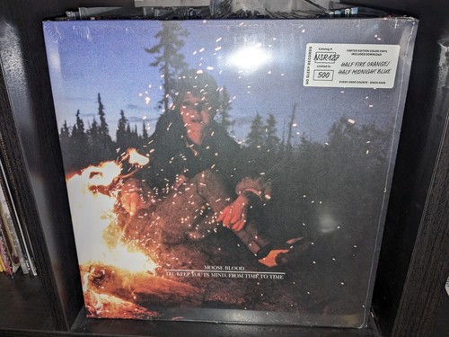 Moose Blood I'LL KEEP YOU IN MIND FROM TIME TO Vinyl LP Orange / Blue ...