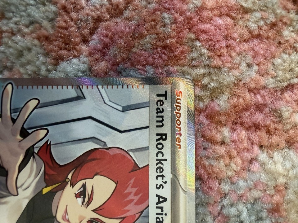 Pokémon TCG Destined Rivals Team Rockets Ariana Card 224/182 Full Art ...