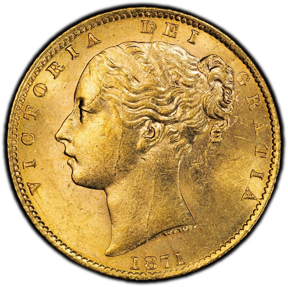 1871 Sovereign PCGS MS63+ Victoria Rare Coin | eBay