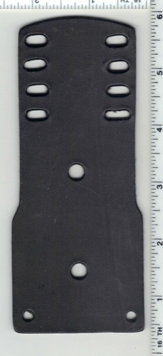 New York City Police-Style-Leather Backer holds Shield/Nameplate/4 ...