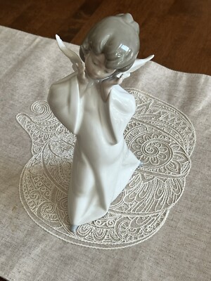 Lladro 4959 Mime Angel Figurine 8.5” Figurine Spain Salvador Debon ...