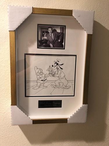 DISNEY ANIMATION PRODUCTTION DRAWING OF GOOFY & GRUMPY | eBay