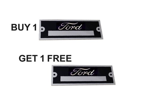 Ford Data Plate Serial Number ID Tag Hot Street Rod Rat Rod Ford Motor ...