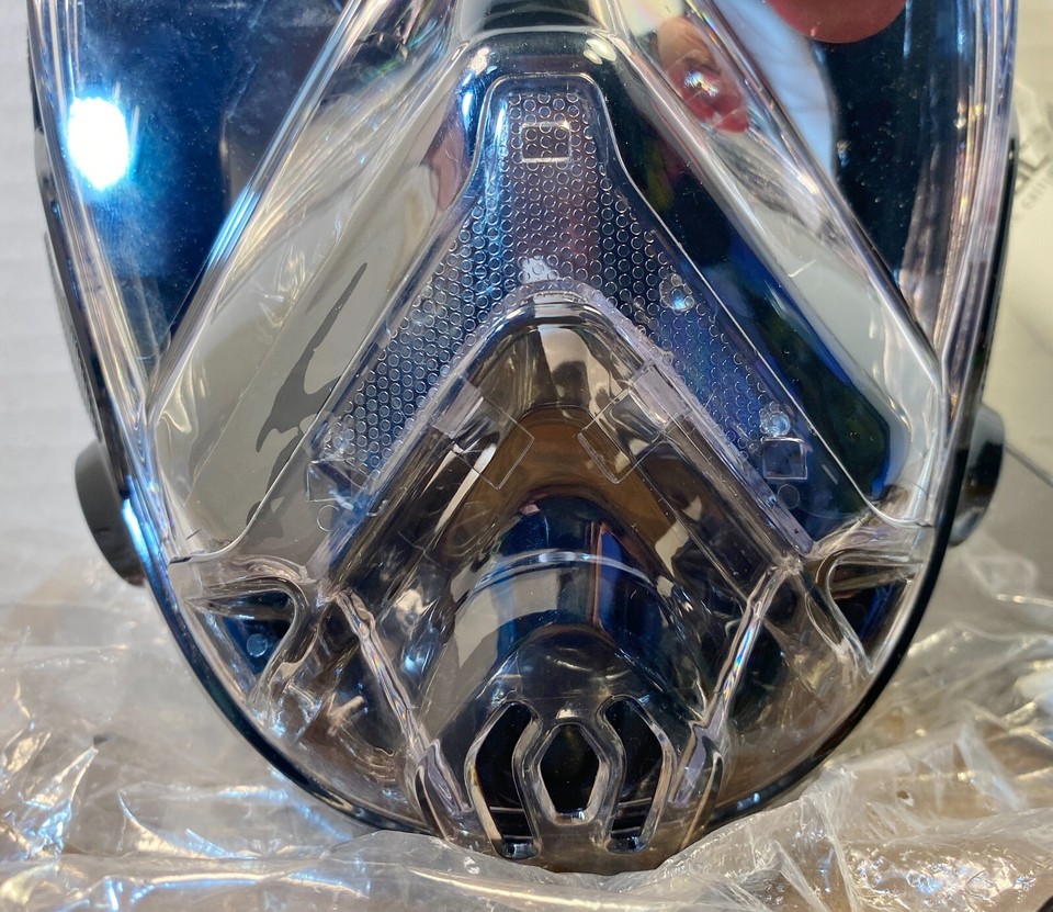 SEAC Libera Full Face Snorkel Combo Mask, Black/Lime, L/XL 887728115236 ...