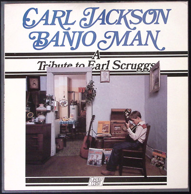 CARL JACKSON BANJO MAN A TRIBUTE TO EARL SCRUGGS MARTY STUART VINYL LP ...