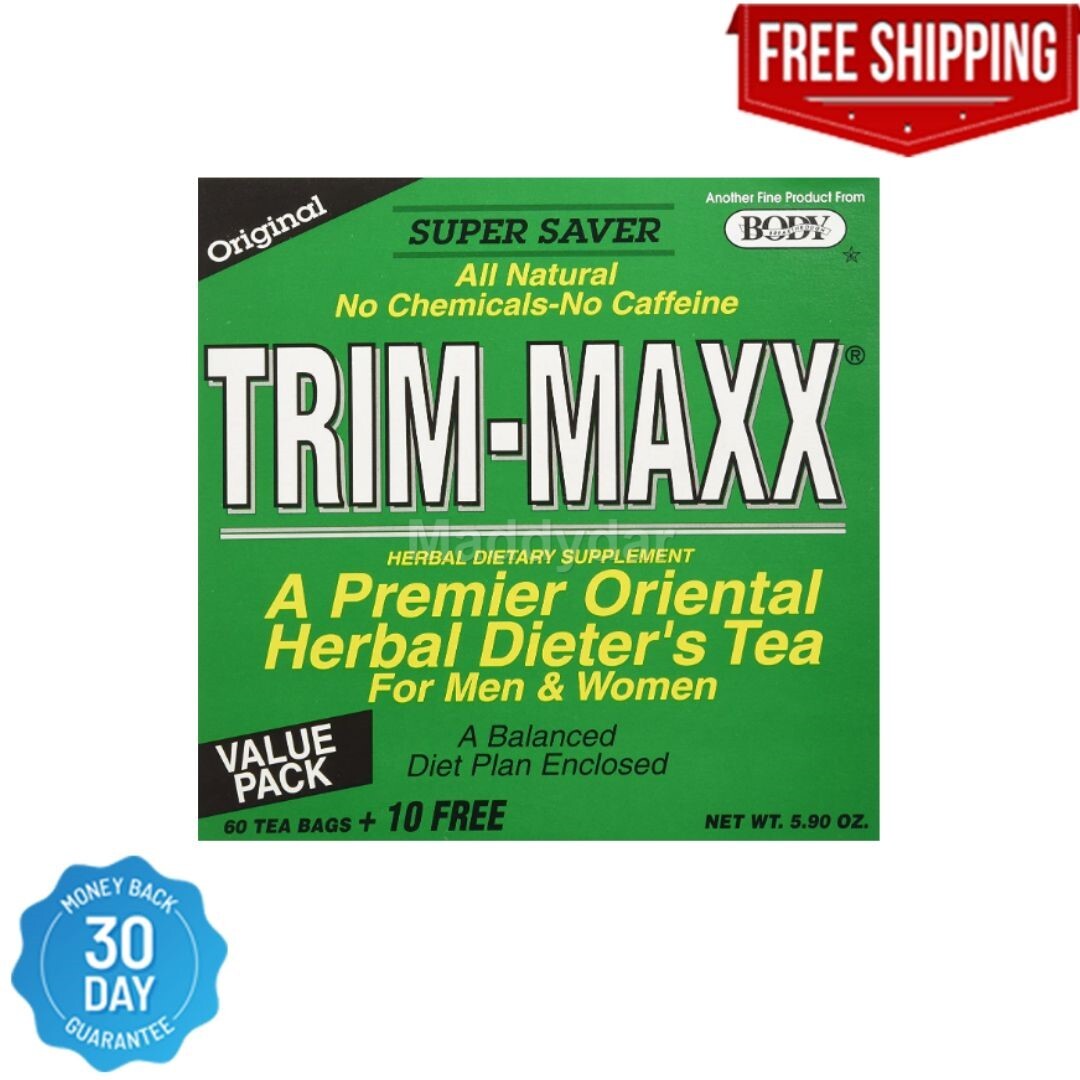 Body Breakthrough Trim Maxx Original Herbal Dieters Tea, 60 Count | eBay