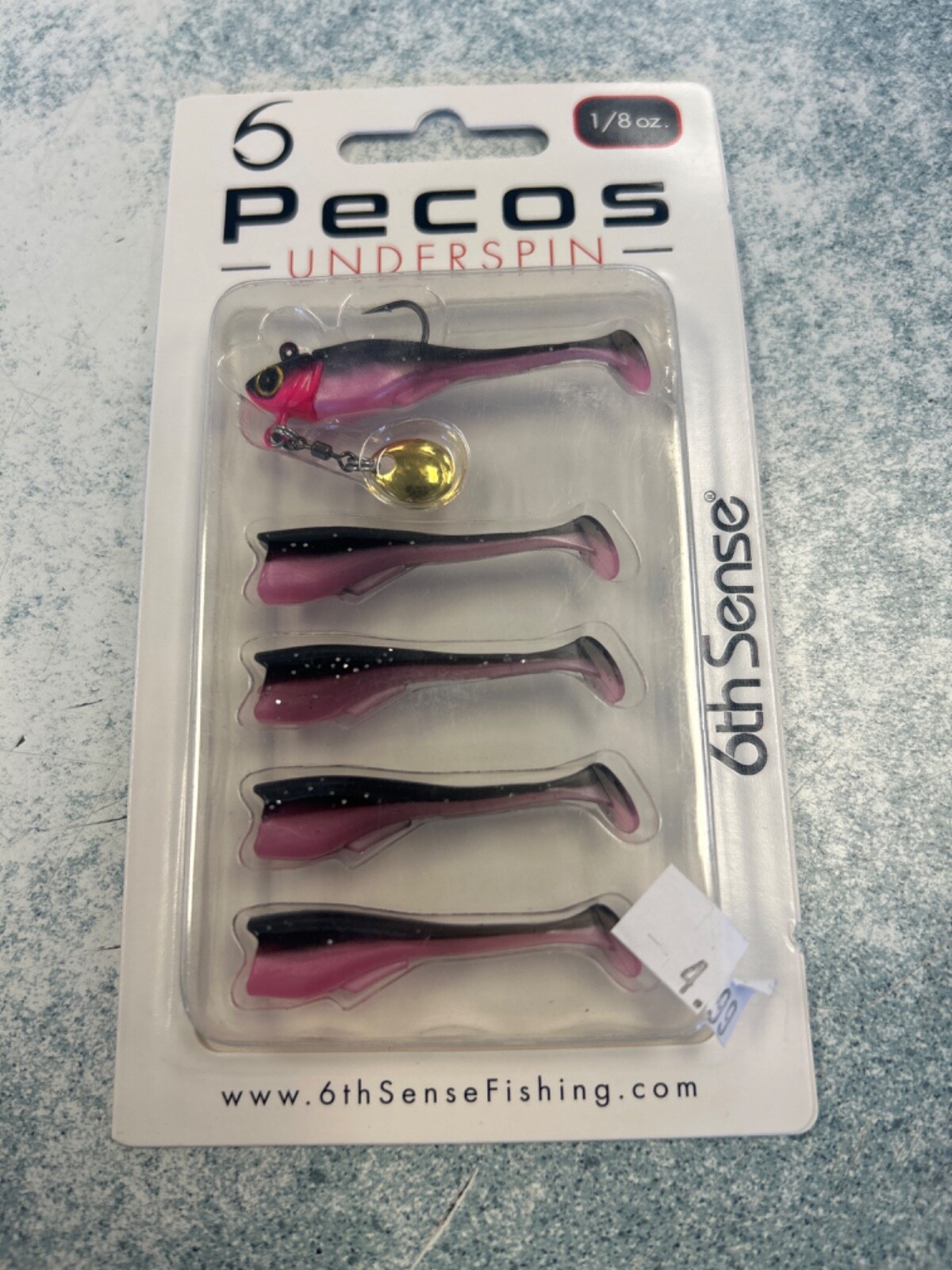 6th Sense Pecos Underspin (choose color) 1/8 ounce | eBay