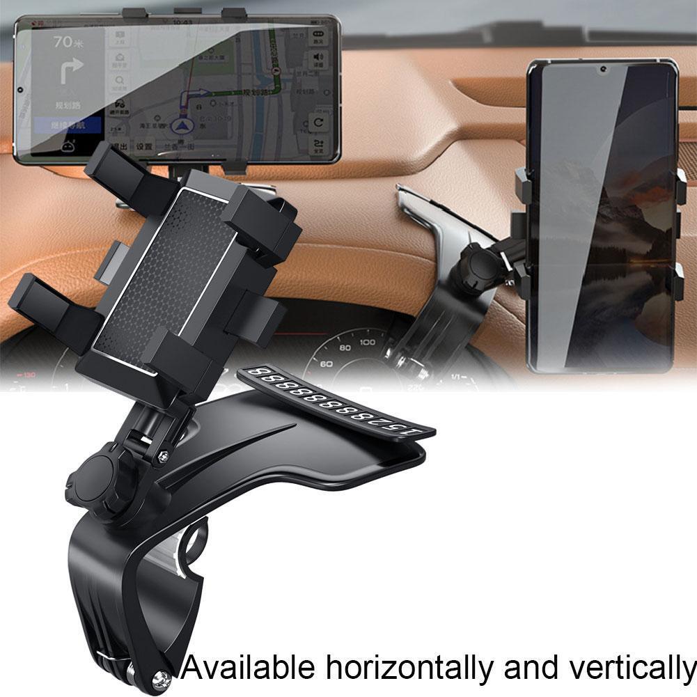 Universal 360° Car Phone Mount Holder For Cell Phone Samsung Galaxy ...