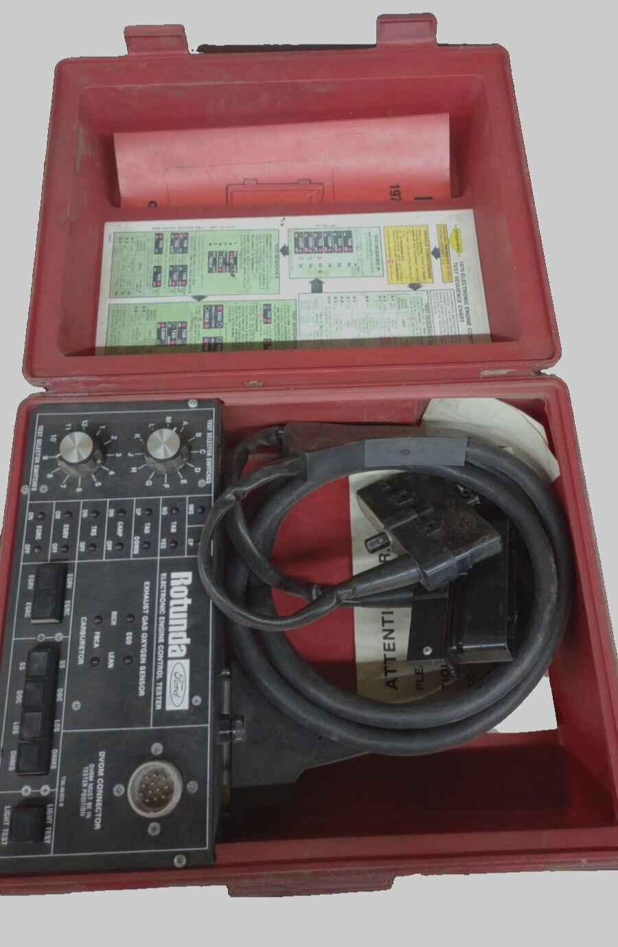 Ford Rotunda OTC T79L-50-EEC-II 1979 Electronic Engine Control System ...