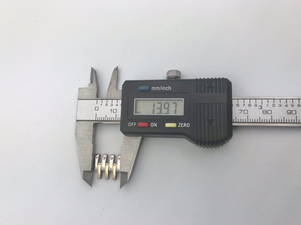 Michael Kors Link Model MK-7084 Gold Tone and Stainless Steel 14mm | eBay