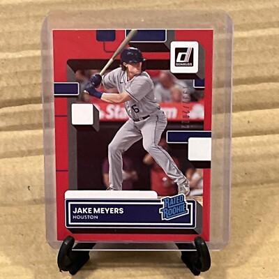 2022 Donruss Red Parallel 1932/2022 #47 Jake Meyers Rated Rookie ...