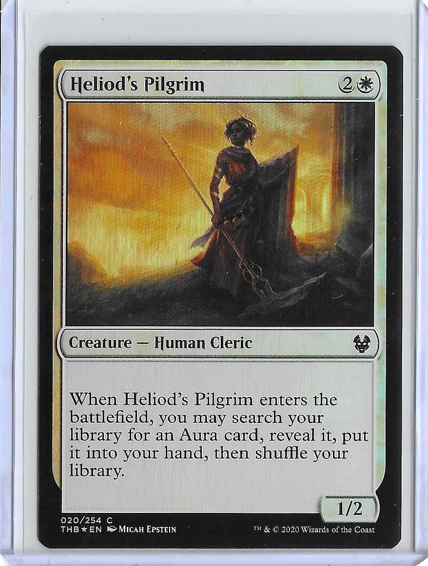 MTG Heliod's Pilgrim FOIL Theros Beyond Death (THB) Common #020/254 ...