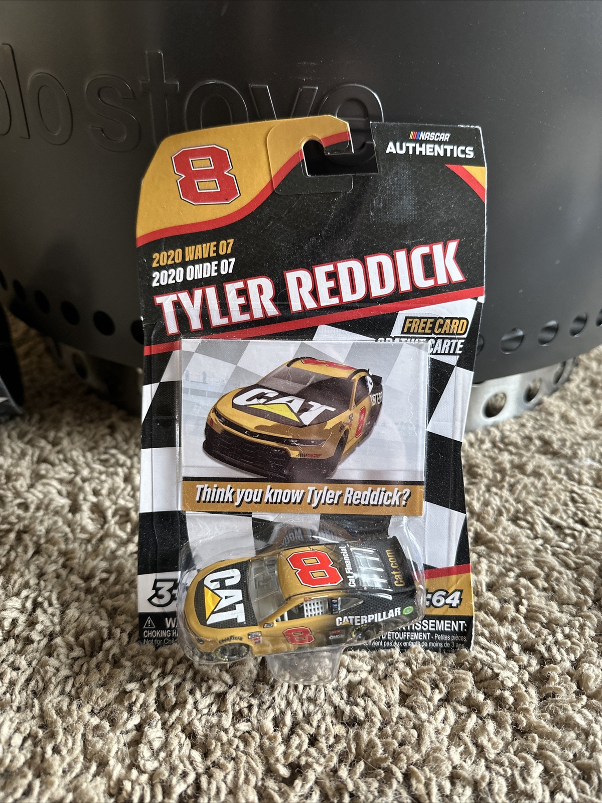 2020 NASCAR Authentics Wave 07 Tyler Reddick Cat Card 1 64 for sale ...