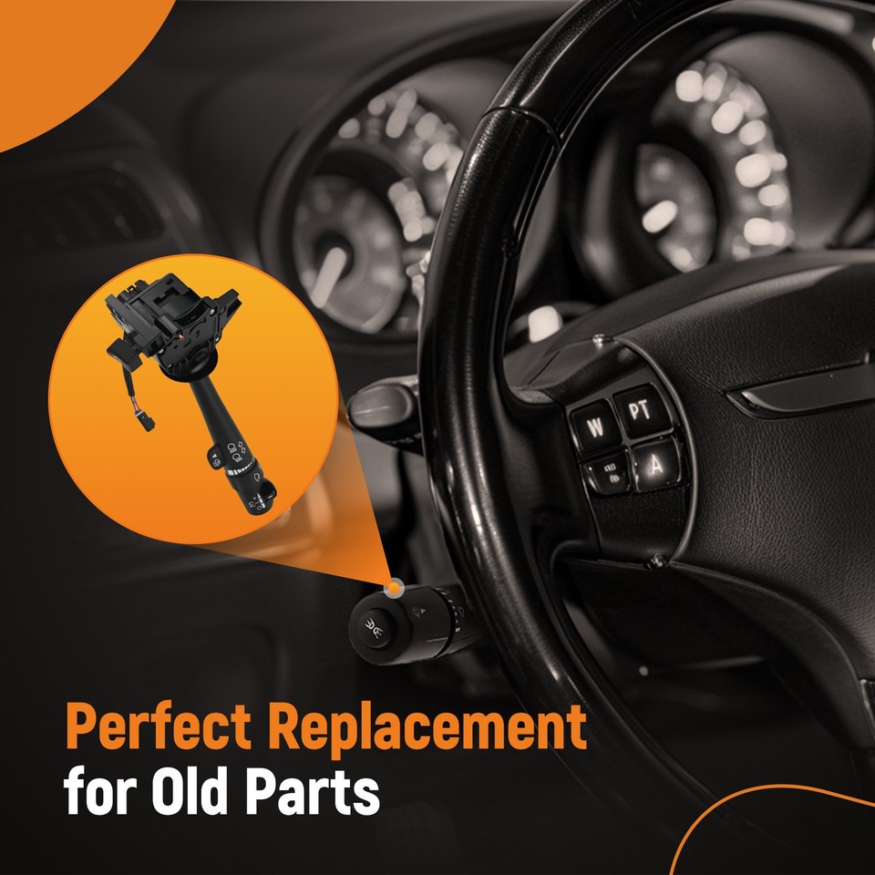 Turn Signal Multi-Function Switch w/Cruise Control For Oldsmobile Buick ...